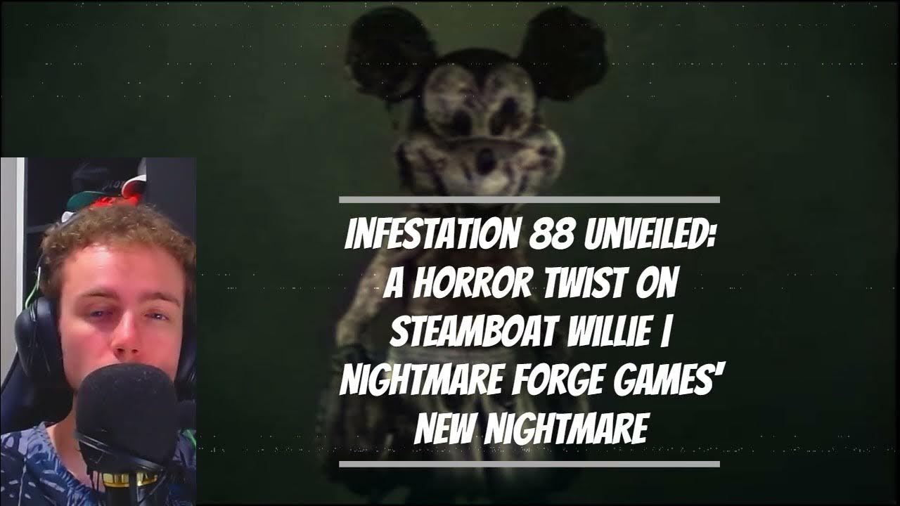 Infestation 88 Unveiled: A Horror Twist on Steamboat Willie | Nightmare Forge Games' New ...