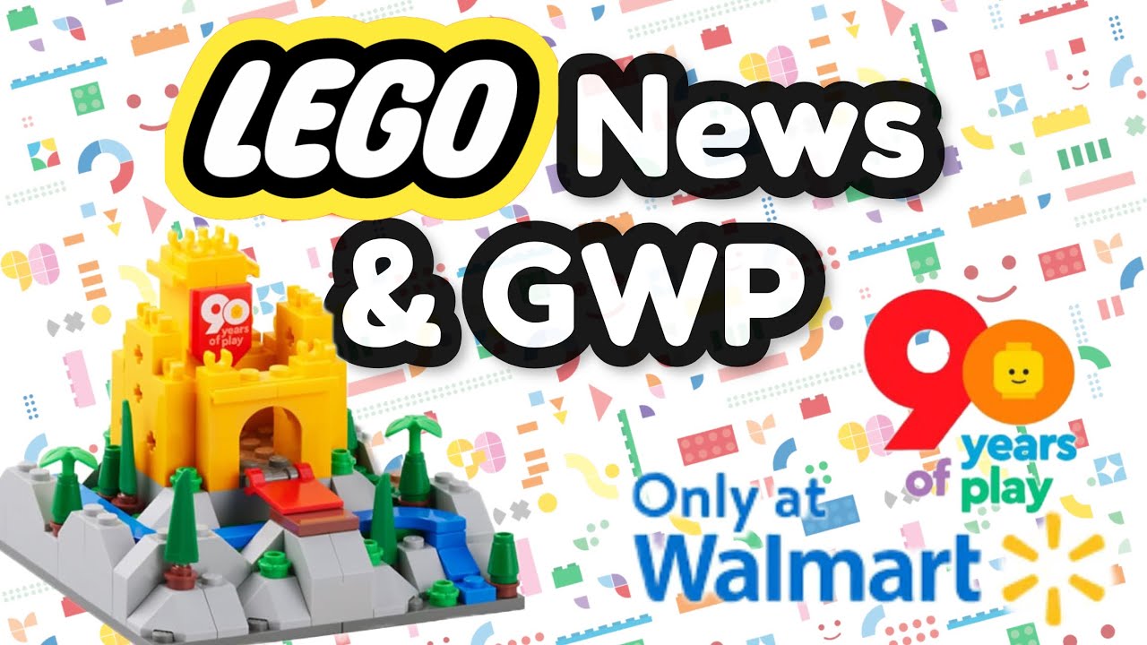 LEGO Gift With Purchase!! Walmart & LEGO Collaboration GWP for LEGO ...