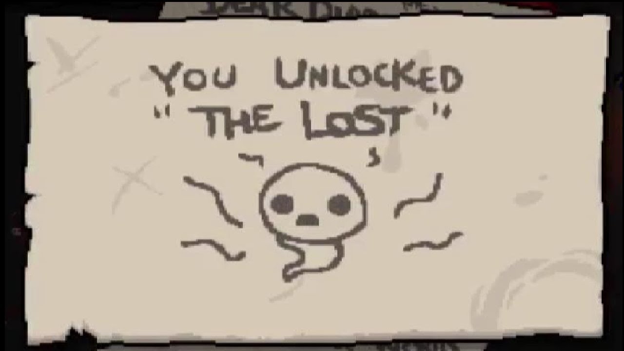 The Binding of Isaac Afterbirth: Unlocking THE LOST the Easiest Way ...