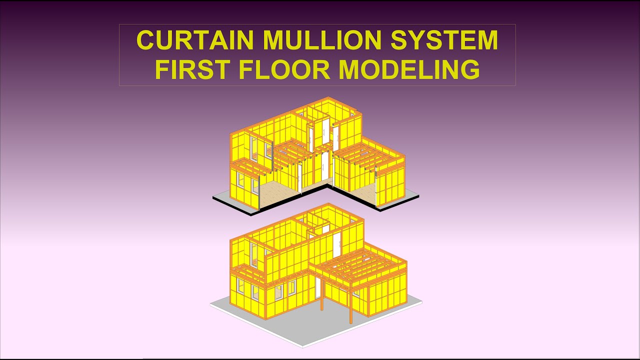 CURTAIN MULLION SISTEM_PART 3_CONSTRUCTION OF A MOUNTAIN HOUSE _1 ...