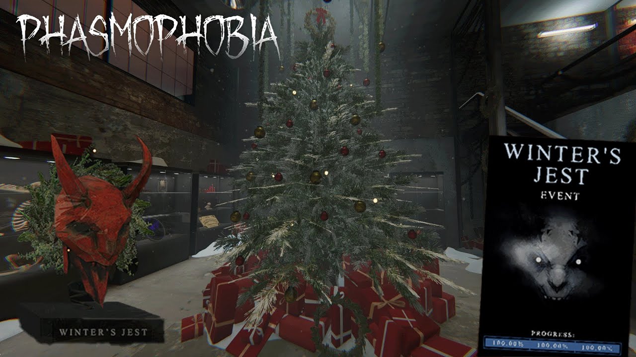WE HELPED! (Phasmophobia Winter's Jest Event) - YouTube