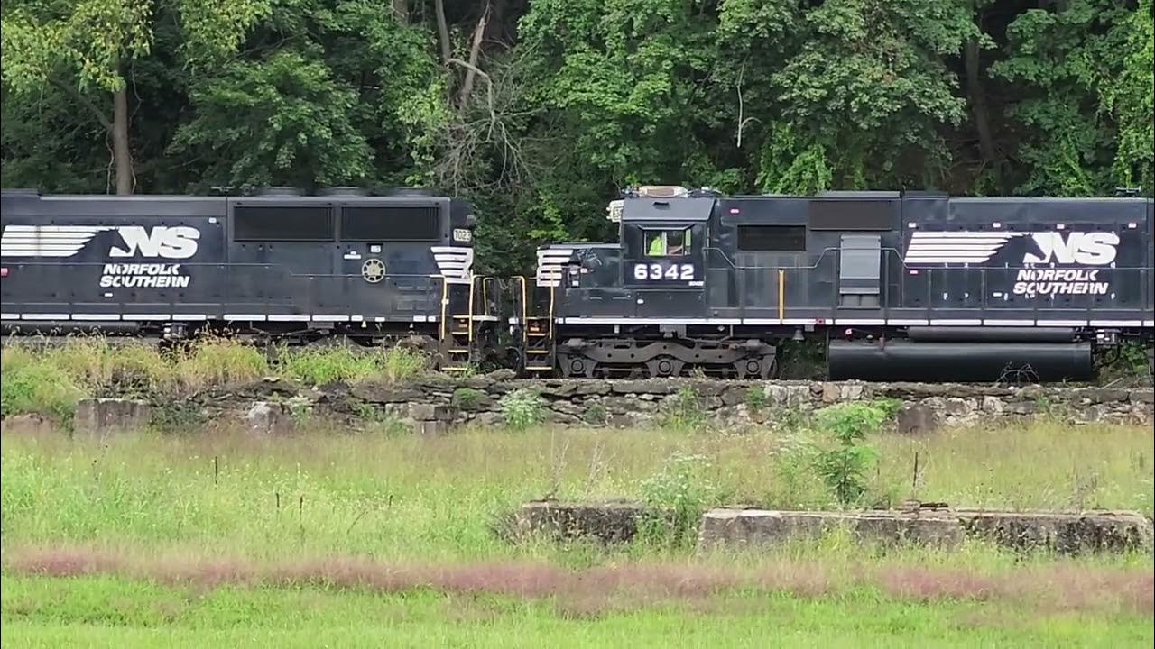 NS H65 Going into Philipsburg Yard NJ - YouTube