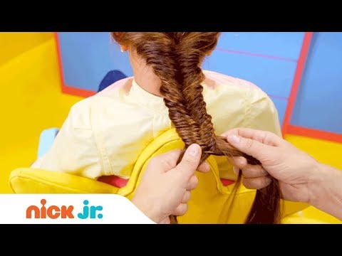 How to Make a Magical Mermaid Braid Tutorial 🧜 | Sunny Day’s Style Files | Nick Jr.