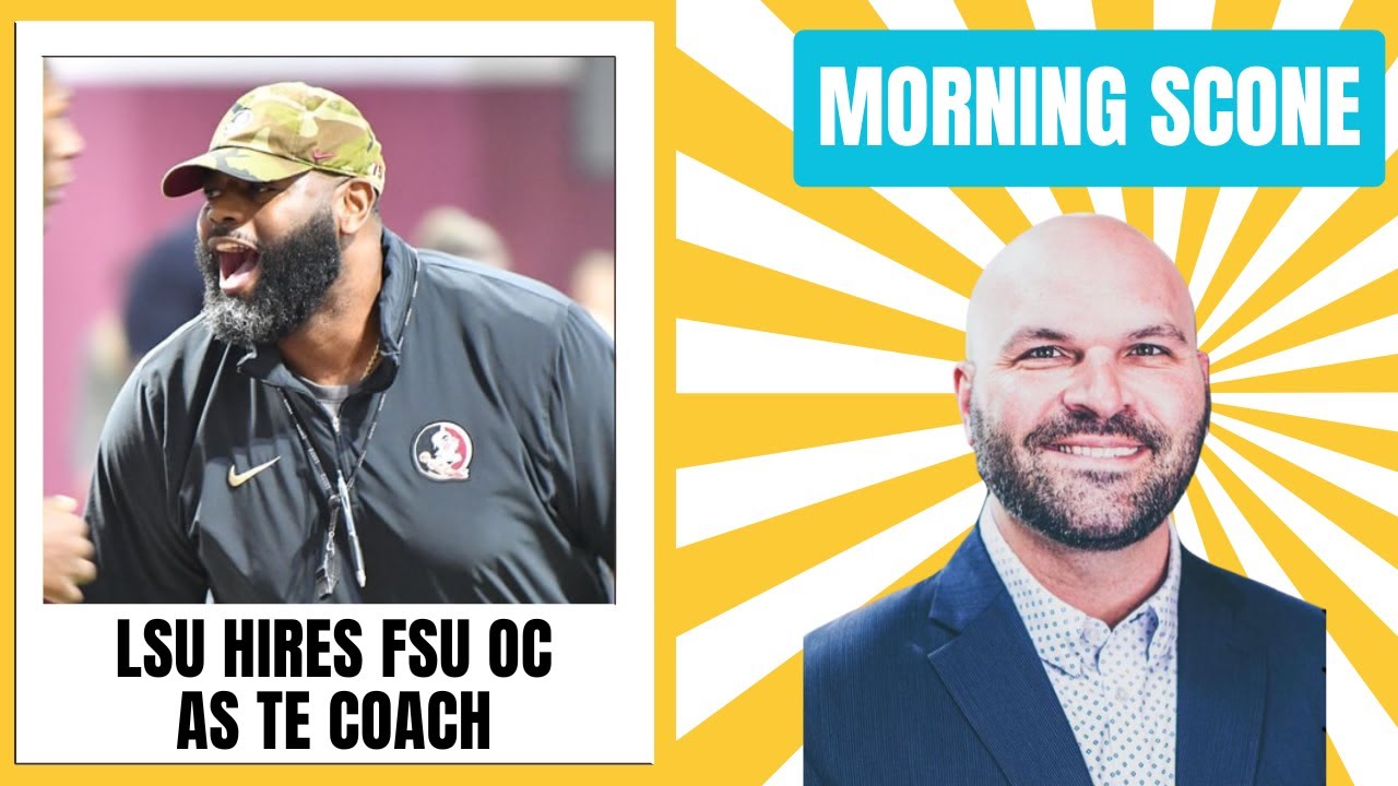 LSU Hires Alex Atkins as TE Coach | Tigers Lose to No. 1 Auburn - YouTube