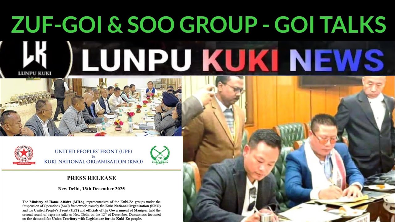 ZUF-GOI POLITICAL TALKS// KNO-UPF &GOI POLITICAL TALKS // BJP HIGH BN ...