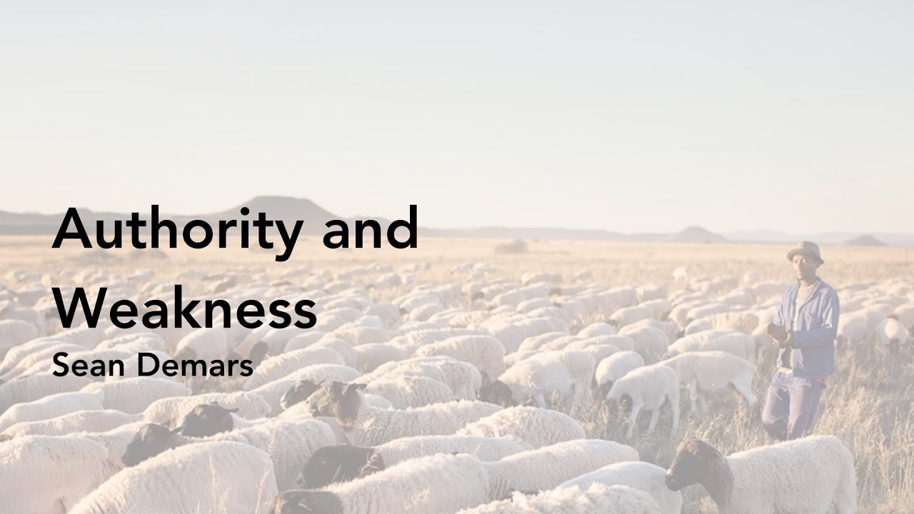 Authority and Weakness - Sean Demars - YouTube