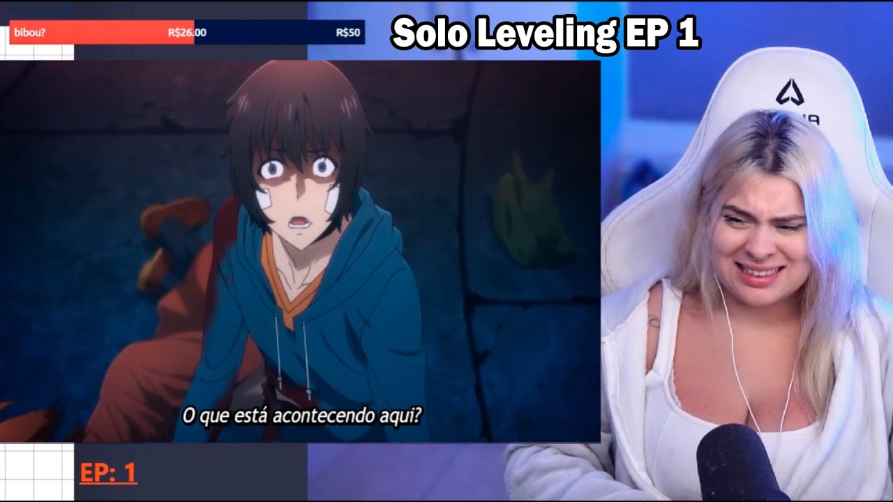 Mariana Alpha Reage: Solo Leveling EP 1 - YouTube