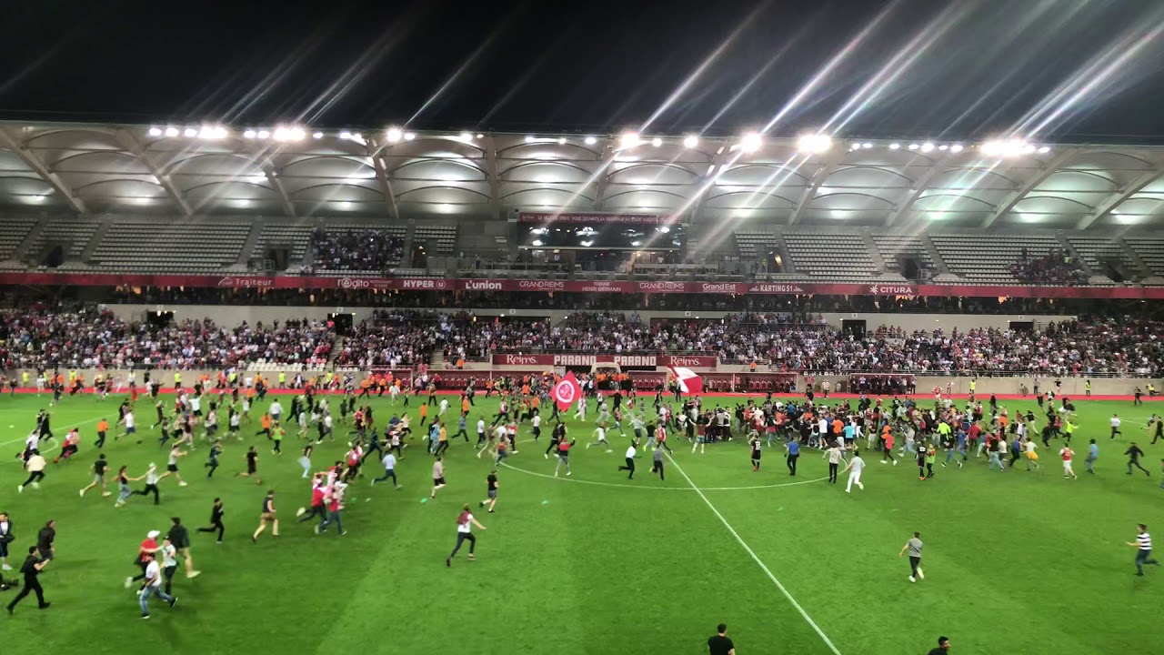 Le Stade de Reims de retour en Ligue 1 ! - YouTube
