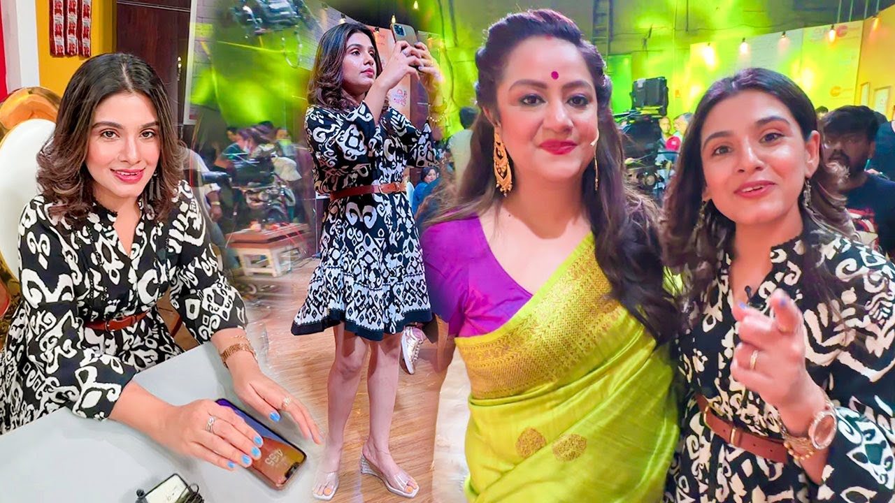 Grand Finale Shoot with Sudipa Di and @zeebangla Behind The Scenes 🤩😍 ...