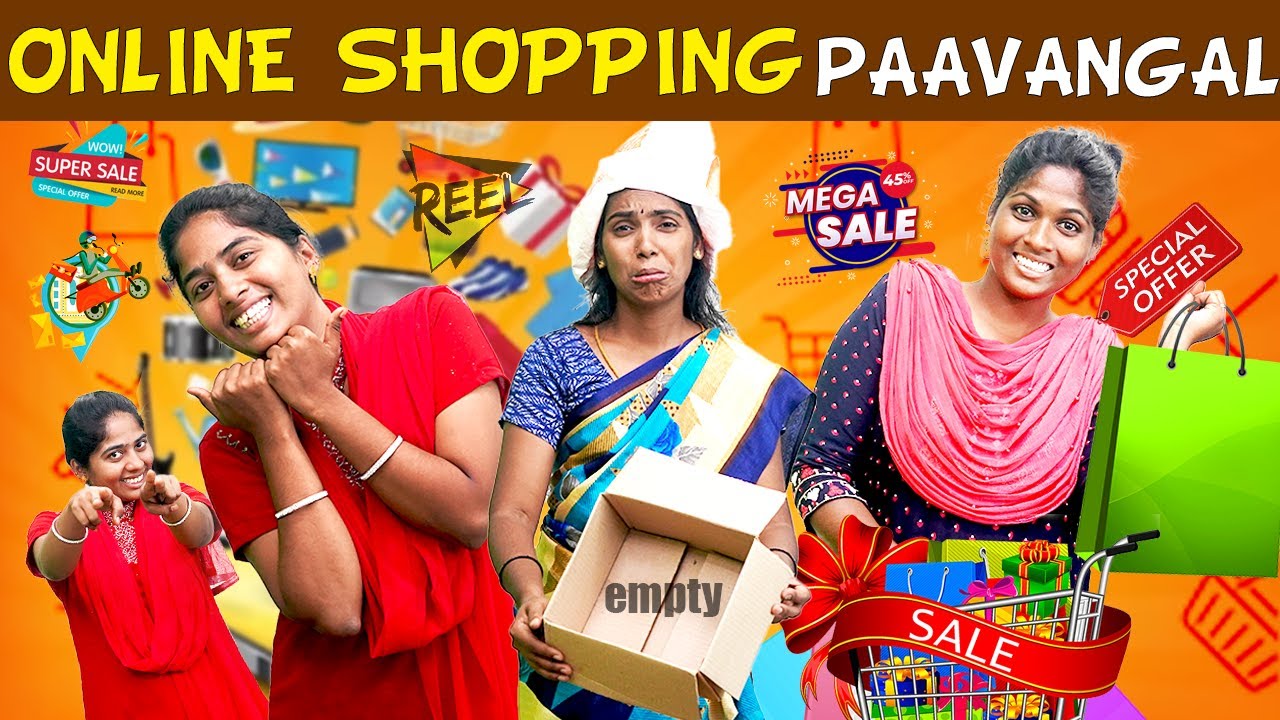 Online Shopping Paavangal | Shopping Parithabangal | Comedy Video ...