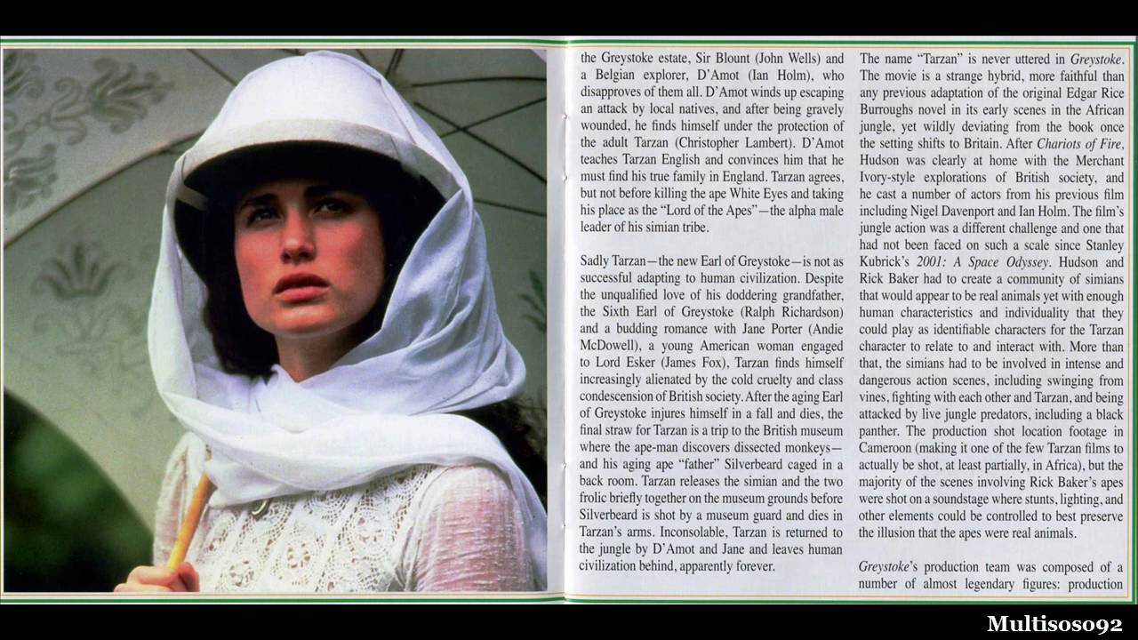 John Scott - Greystoke The Legend of Tarzan Soundtrack - Closing (End ...