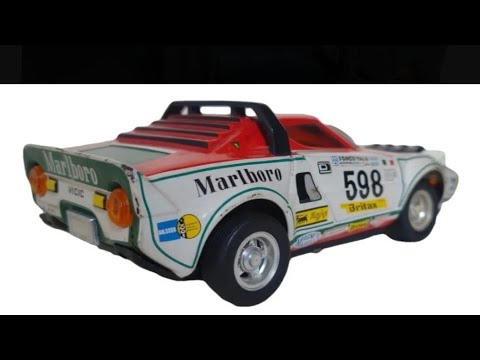 Lancia Carro Corrida Pilha Anos 70