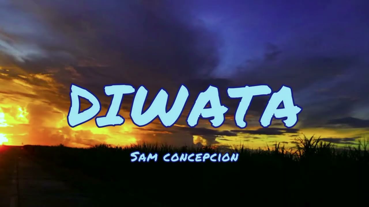 Diwata - Sam Concepcion | Lyrics "Miss Universe Philippines 2021" - YouTube