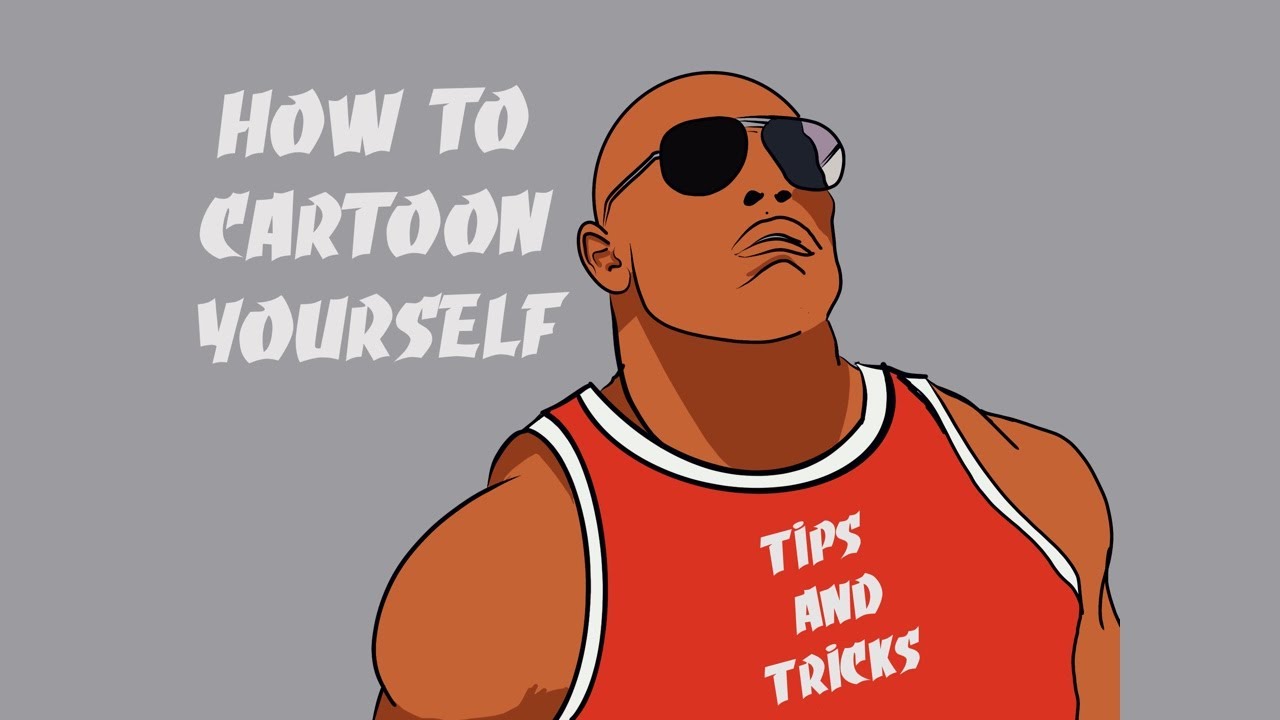 CARTOON YOURSELF: How to cartoon yourself in Procreate - YouTube