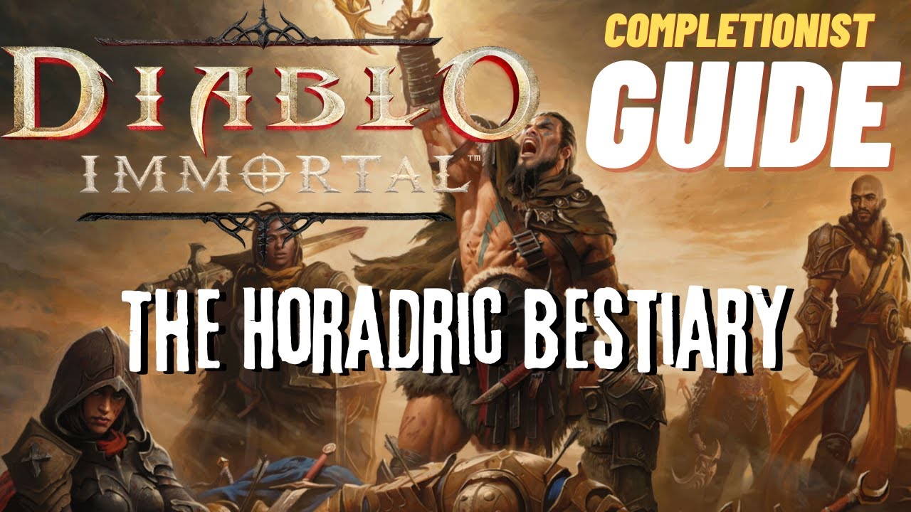 Diablo Immortal The Horadric Bestiary Quest Guide - YouTube