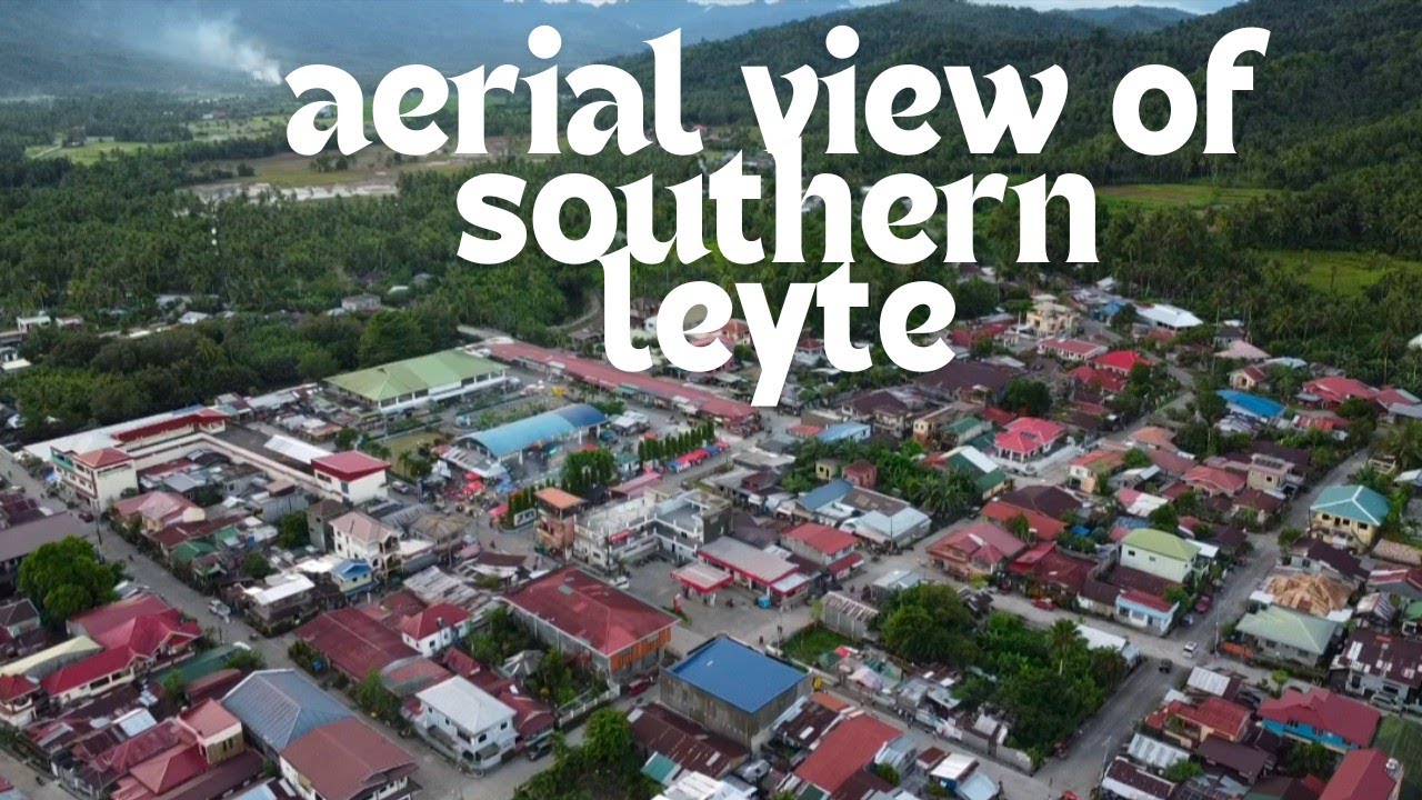 aerial view of southern leyte - YouTube