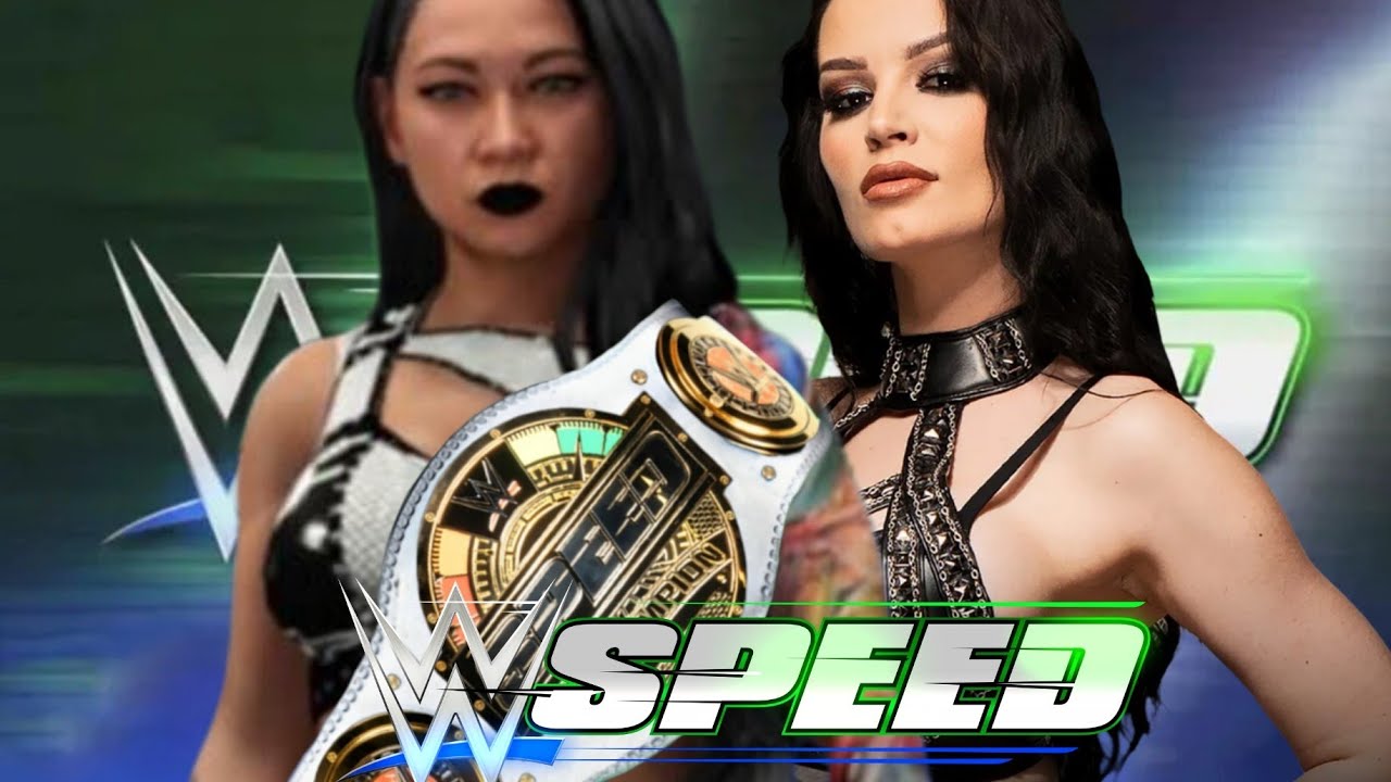Stephanie Shaw vs Saraya WWE Womens Speed Championship (WWE Speed ...
