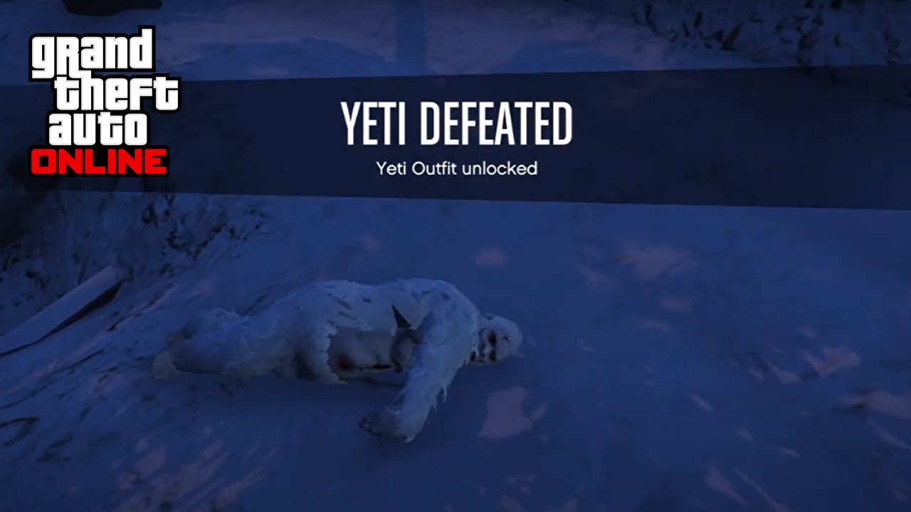 GTA: Online Yeti Hunt | How to Kill Yeti GTA V Online | GTA Online Yeti ...