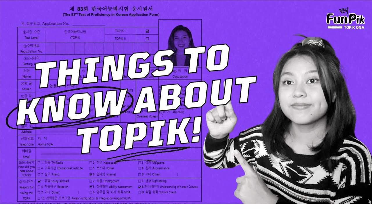 TOPIK Self Study Guide - How to Register and answer TOPIK exam questions! - YouTube