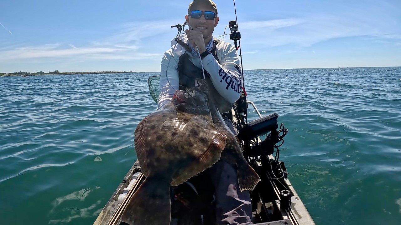 New personal best Fluke (Summer Flounder)...we're gonna need a bigger ...