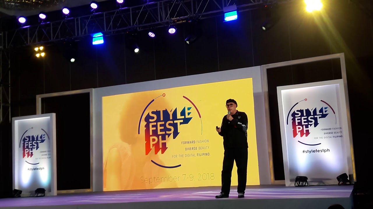 StylefestPh with Mr. Joe Caliro - YouTube