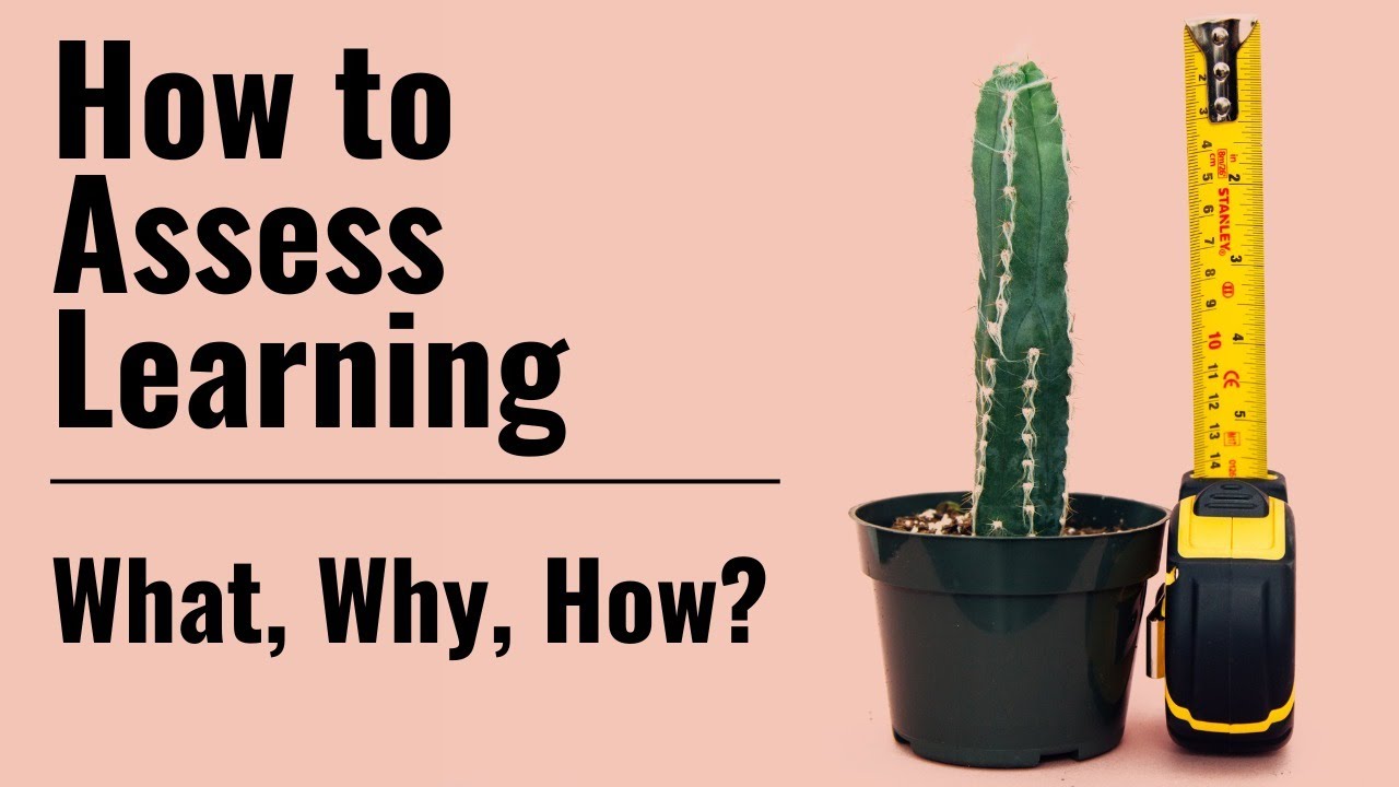 How to assess learning - What? Why? How? - YouTube