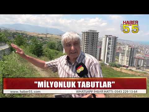 MİLYONLUK KONUTLARIN YÜKSELDİĞİ BU BÖLGEDE HEYELAN TEHLİKESİ