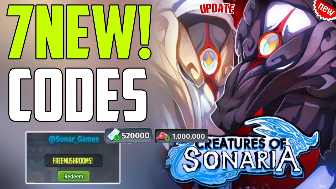 ⚠️NEW!! UPDATE⚠️ CREATURES OF SONARIA ROBLOX CODES 2024 - CREATURES OF ...