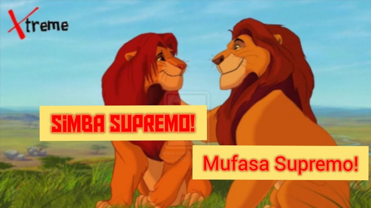 Mufasa e o Simba nas suas Formas Supremas! (Leiam na descrição, por ...