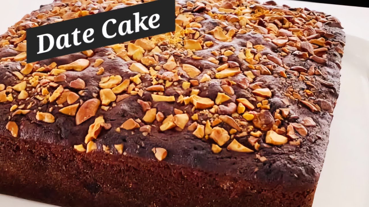 Date Cake Recipe | Dota’s - YouTube