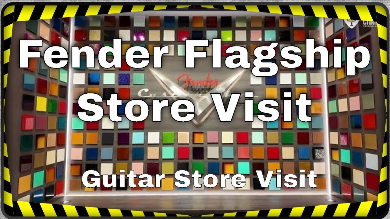 Fender Flagship Store visit in Tokyo, Japan - YouTube