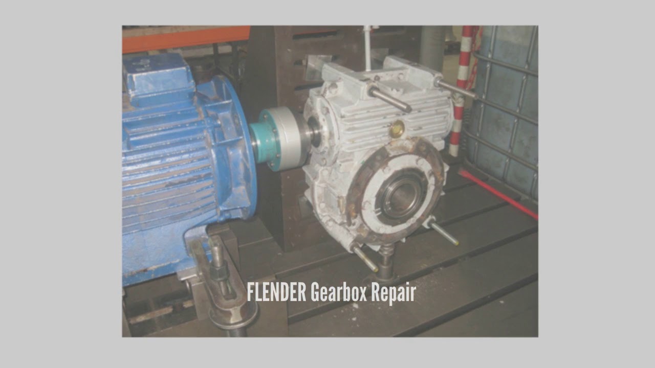 FLENDER Gearbox Repair - YouTube