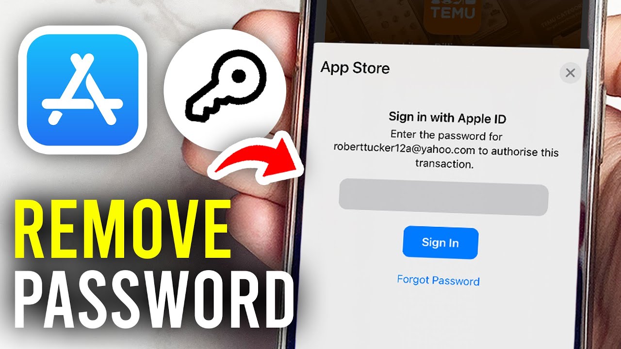 How To Remove Password From App Store - Full Guide - YouTube