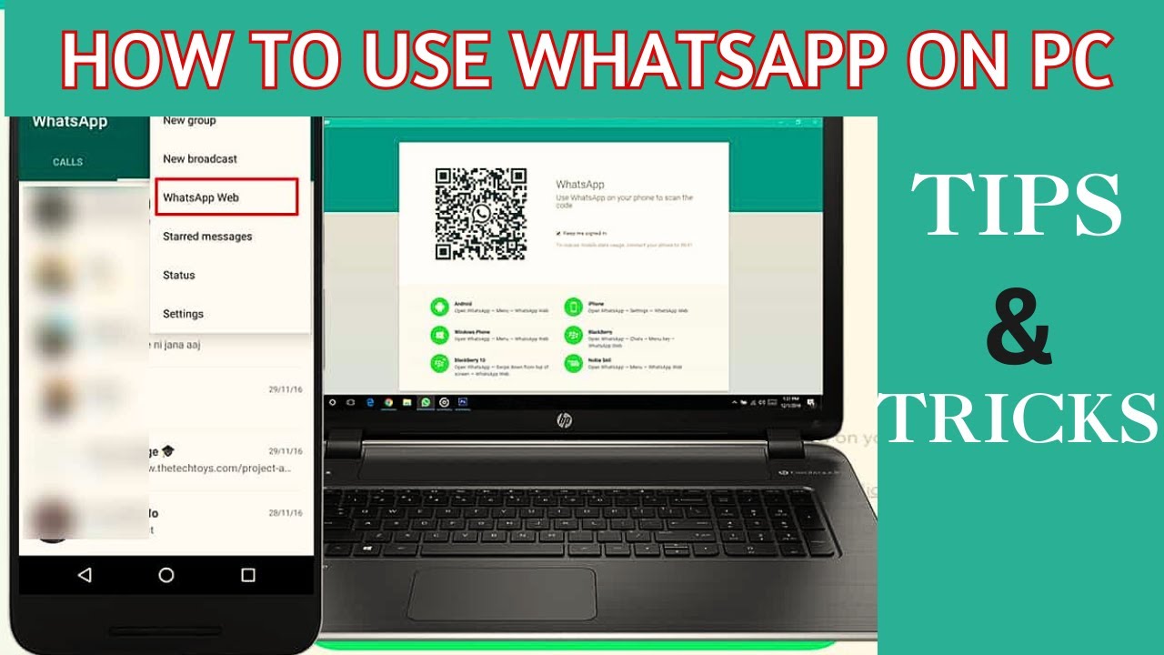 ☑️How To Use WHATSAPP On PC || Setup Whatsapp In Laptops - YouTube