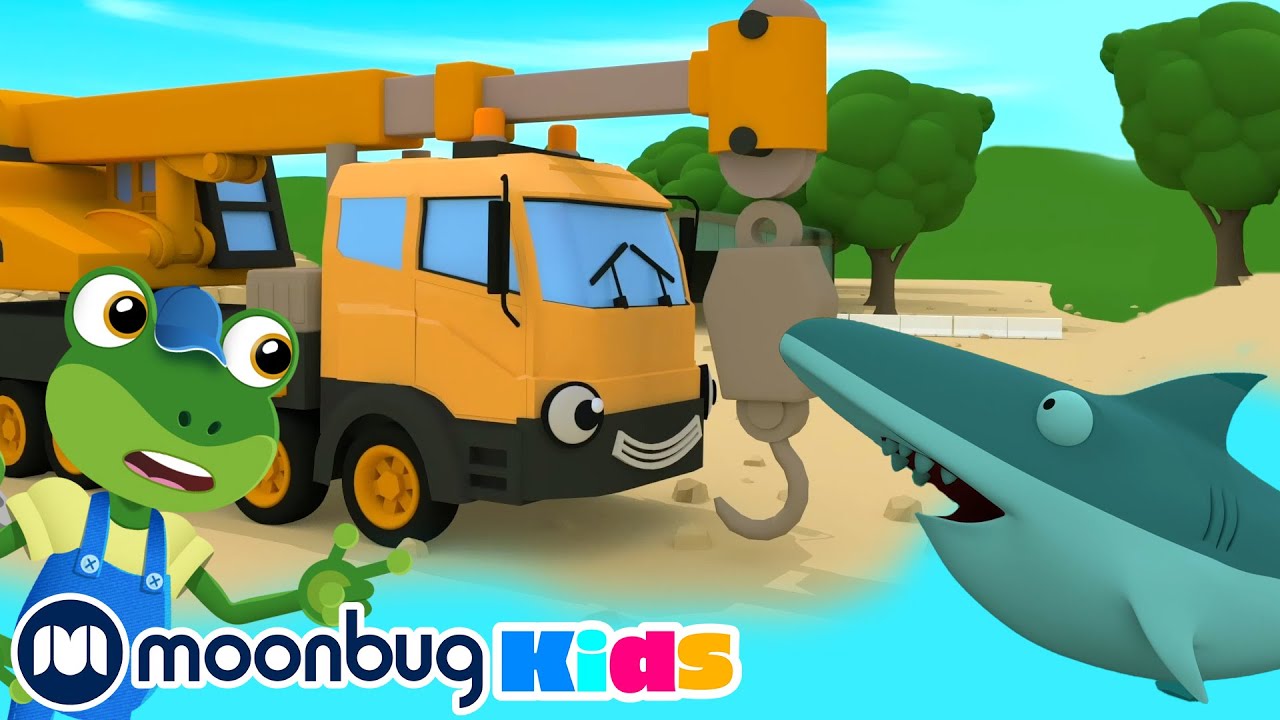 Caroline the Crane Song | Moonbug Kids | Little Baby Bum | Go Buster ...