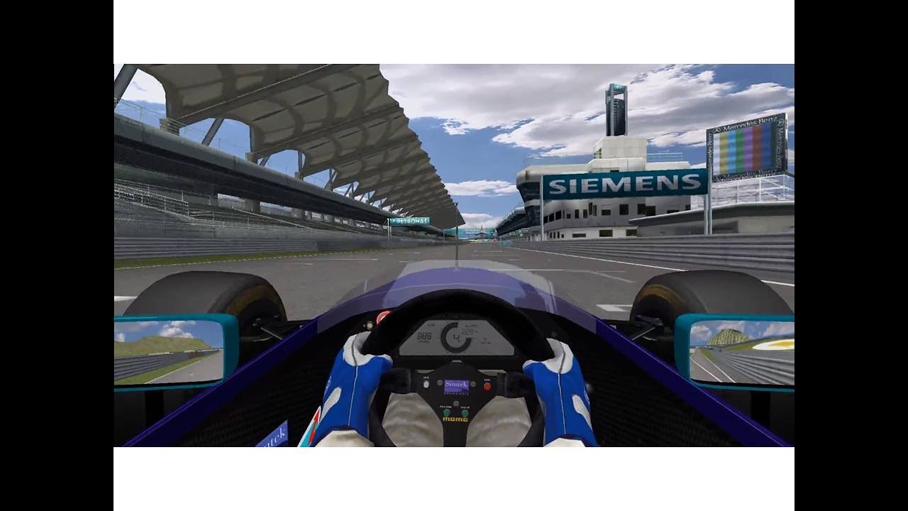 rFactor - F1 SR 1994 - Simtek S941 at Sepang International Circuit ...