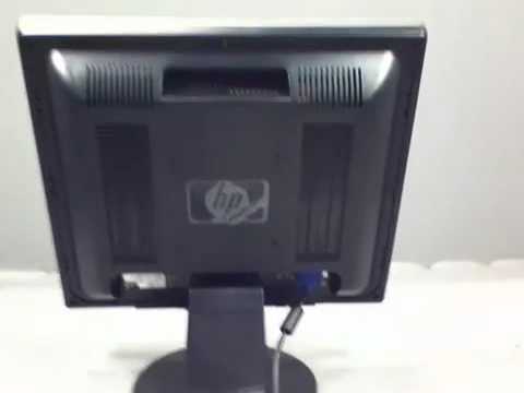 HP L1706 17" LCD Monitor - YouTube