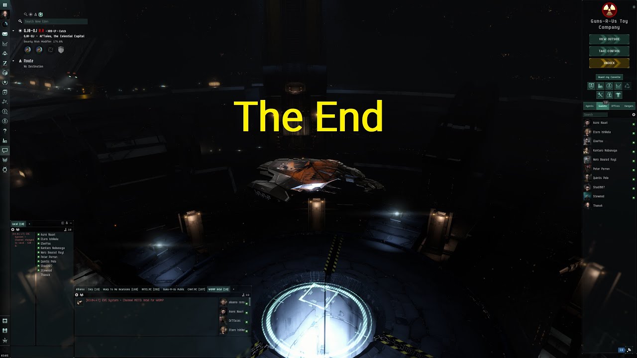 Eve Online : Building my industrial empire - The end - YouTube