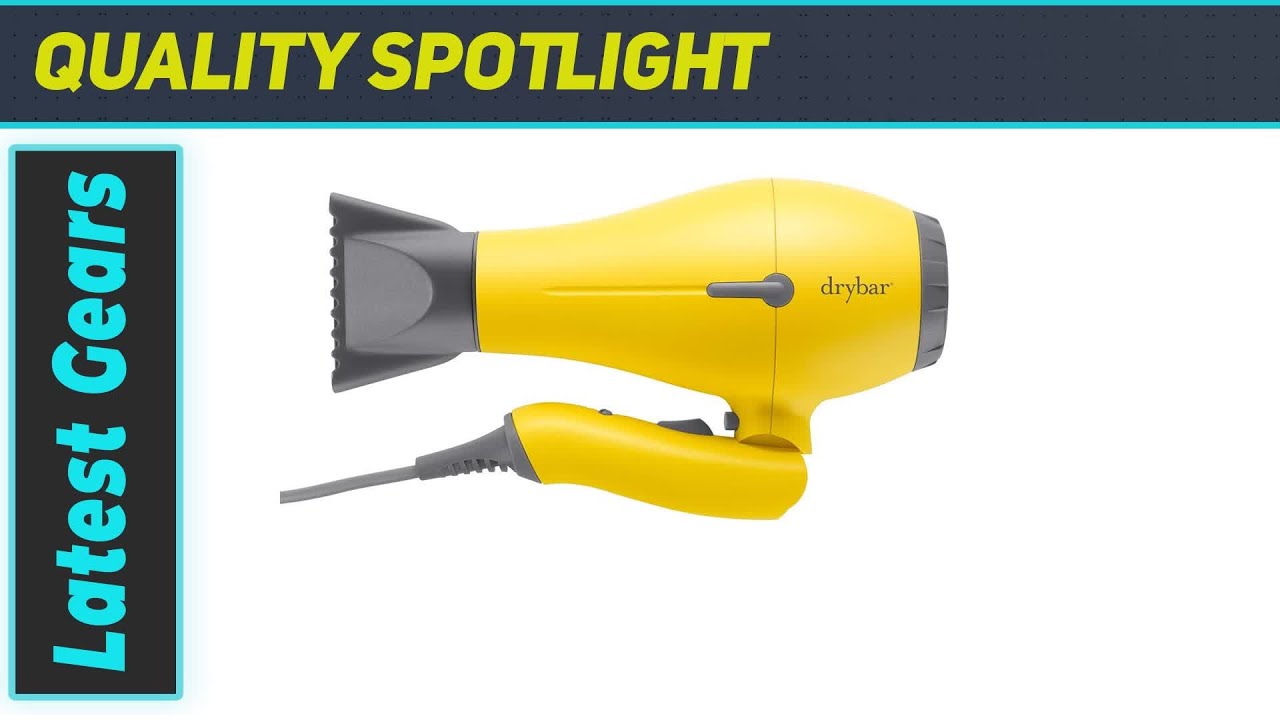 DRYBAR Baby Buttercup Travel Blow-Dryer: The Best Travel Companion ...