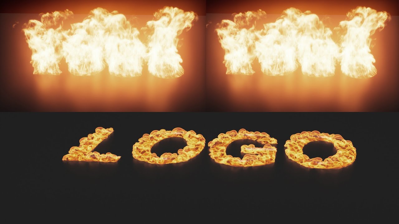 Houdini Tutorial: How to Create a Logo Fire Simulation in Houdini ...