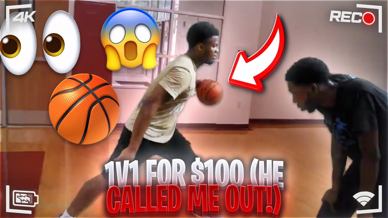 1v1 FOR $100 (HE CALLED ME OUT!) #funny #officialsy - YouTube