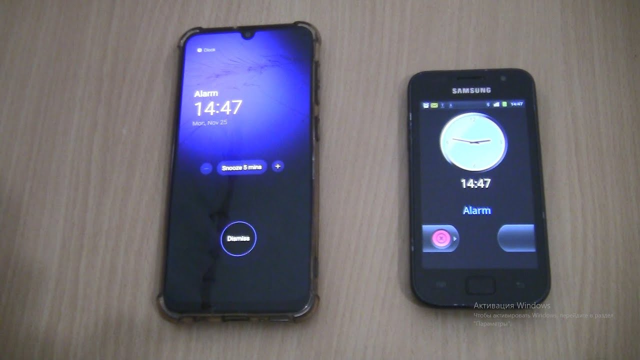 Double Ringing alarms at the Same Time Samsung Galaxy A50+S1 - YouTube