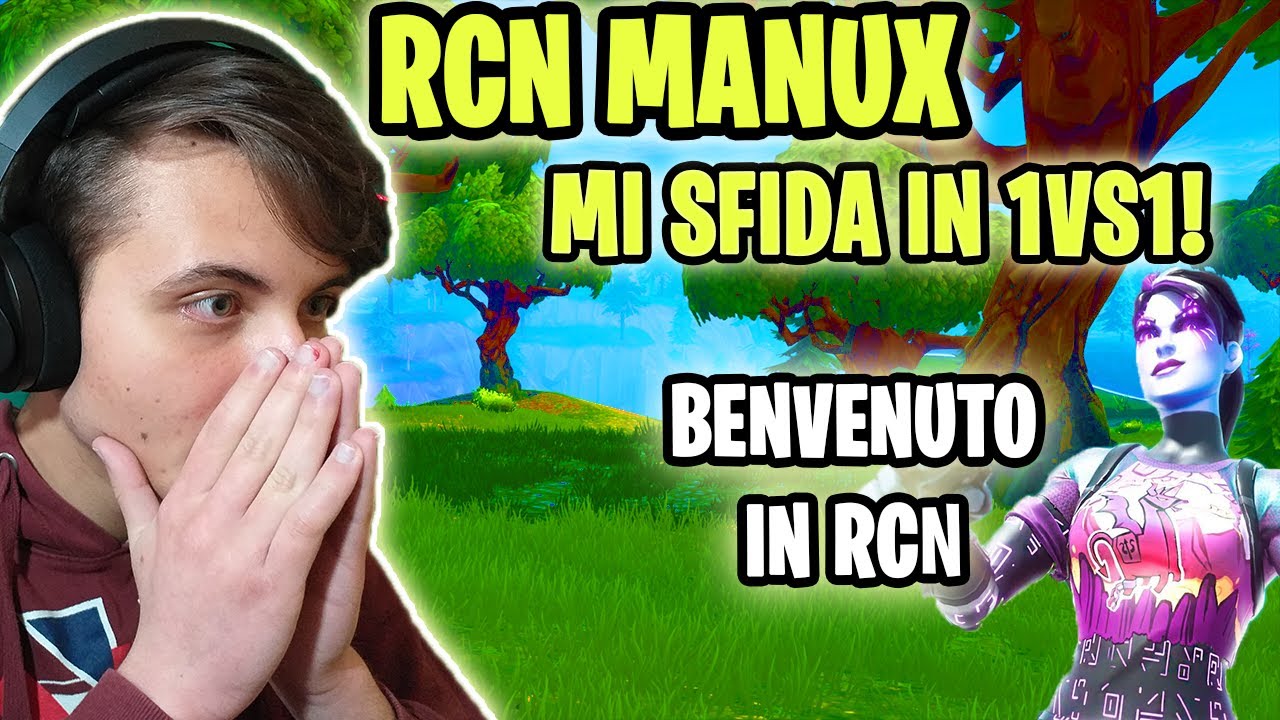 RCN MQNUX MI SFIDA IN 1VS1! Guardate COSA SUCCEDE😱 *Sono entrato in RCN ...