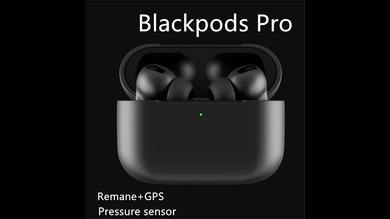 High quality matte black blackpods pro / blvckpods produced by Shenzhen ...