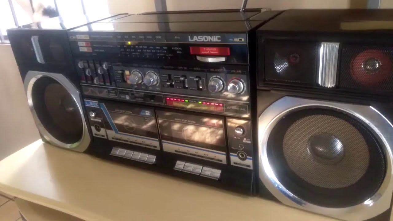 Radiograbadora Lasonic L30K - YouTube