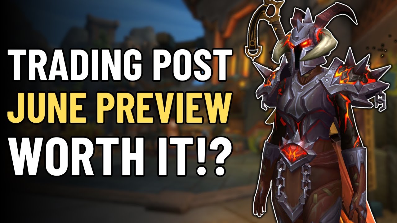 WoW Trading Post June 2025 Rewards Showcase | New Mounts, Armor, Beach ...