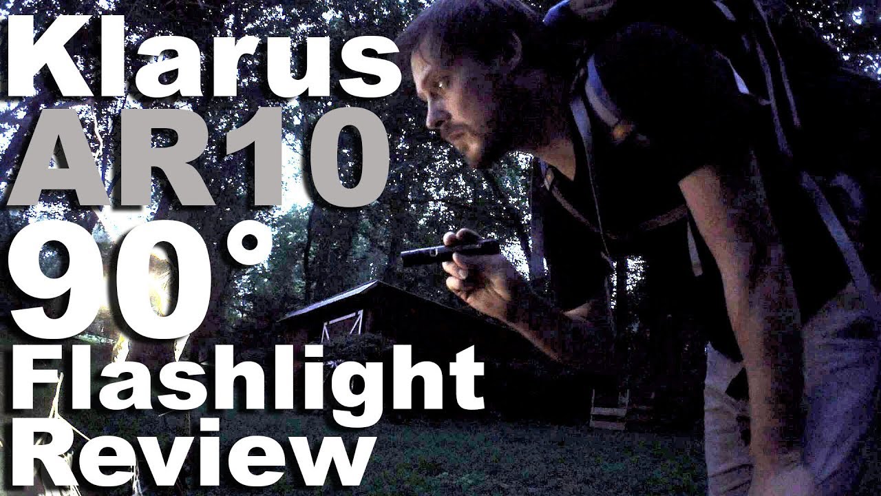 Klarus AR10 Right Angle (90 degree) LED 1000 lumen Flashlight & Work ...