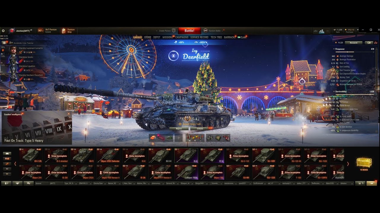 WOT tier 10 ussr HT IS-4 daily play VI 坦克世界（战车世界） - YouTube