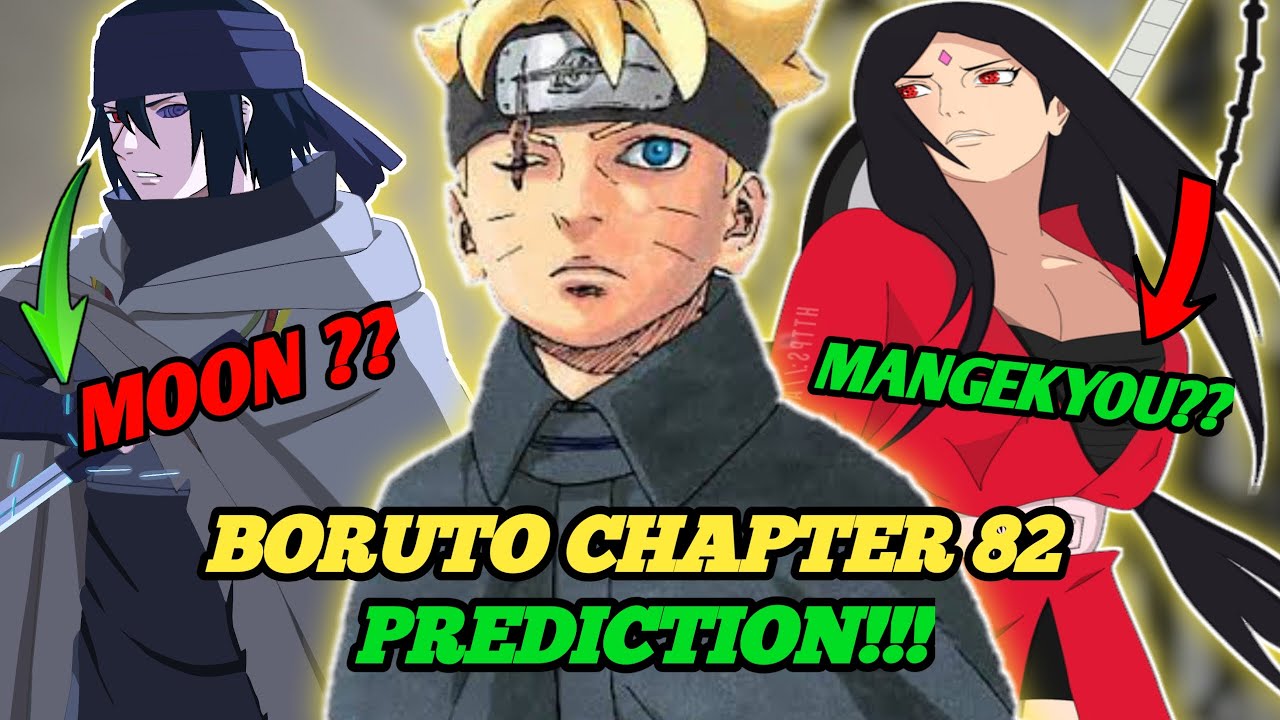 Sarada's Mangekyou Sharingan || Sasuke is at Moon || Boruto Chapter 82 ...