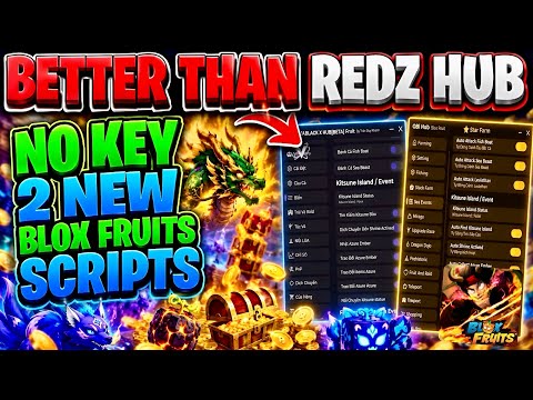 [NO KEY] 2 NEW BLOX FRUITS SCRIPT (Roblox) | BETTER THAN REDZ HUB | FAST AUTO FARM + DELTA EXECUTOR